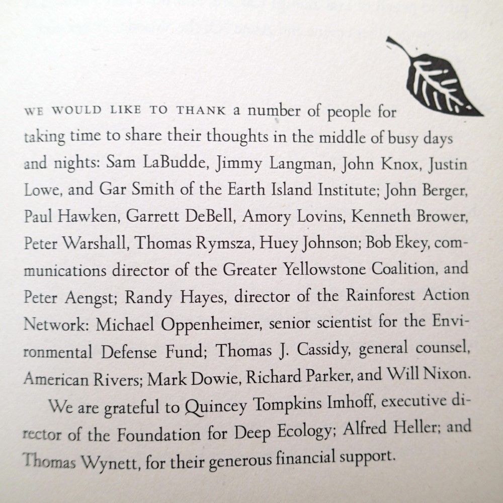 LET THE MOUNTAINS TALK, LET THE RIVERS RUN : A Call to Those Who Would ...