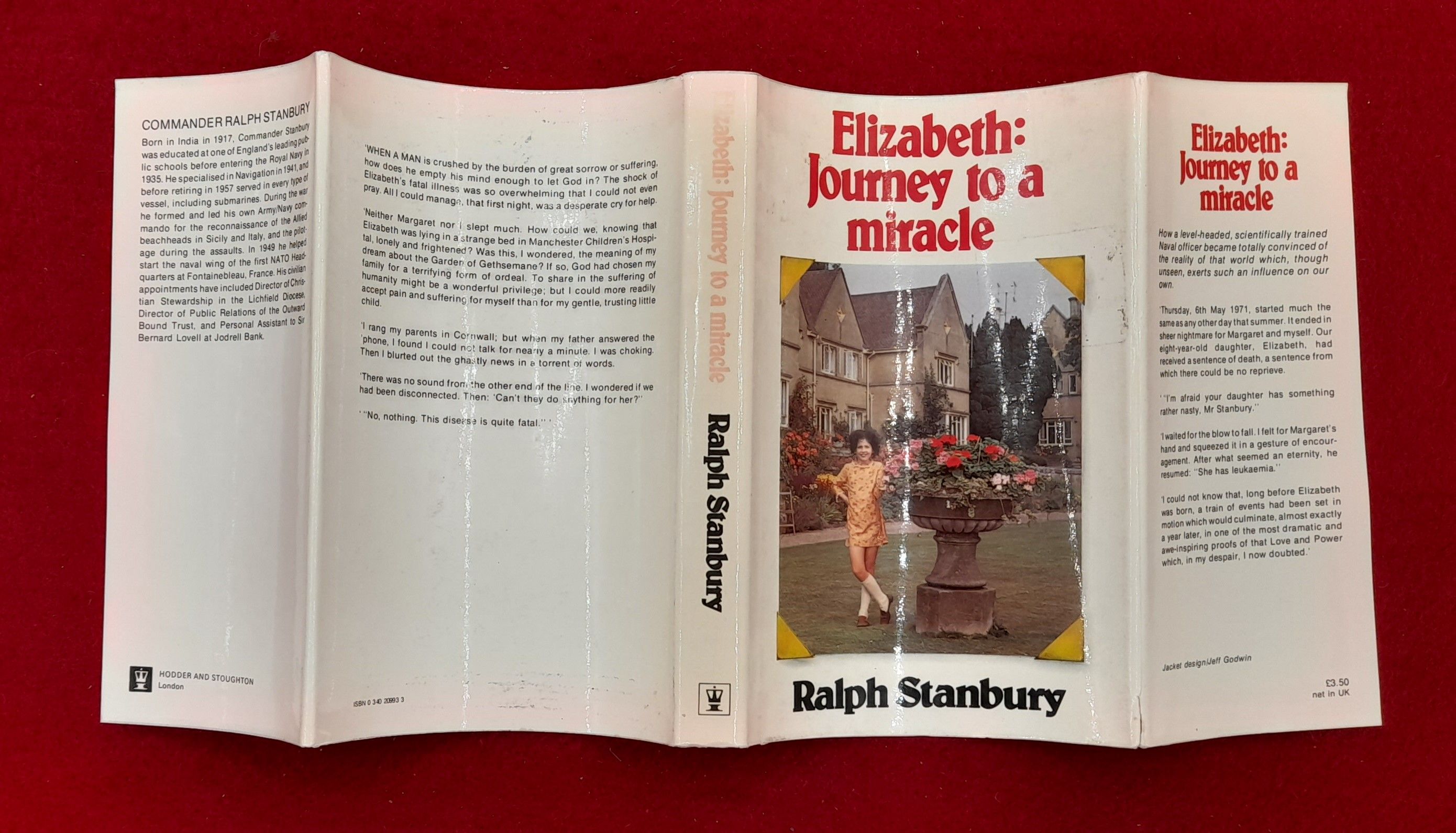 Elizabeth: Journey to a Miracle by Ralph Stanbury - First Edition ...