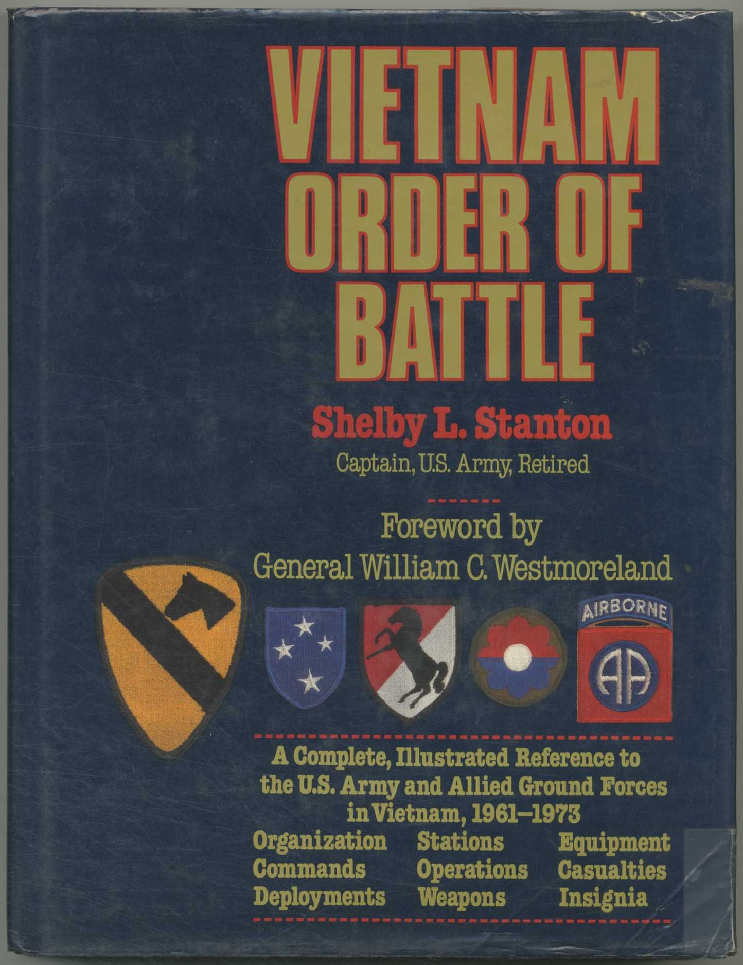 Vietnam Order of Battle by STANTON, Shelby L | Hardcover | 1986 ...
