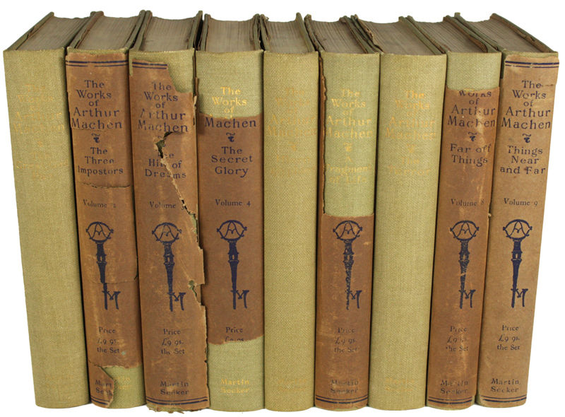 BIBLIO | THE CAERLEON EDITION OF THE WORKS OF ARTHUR MACHEN.. by Machen ...