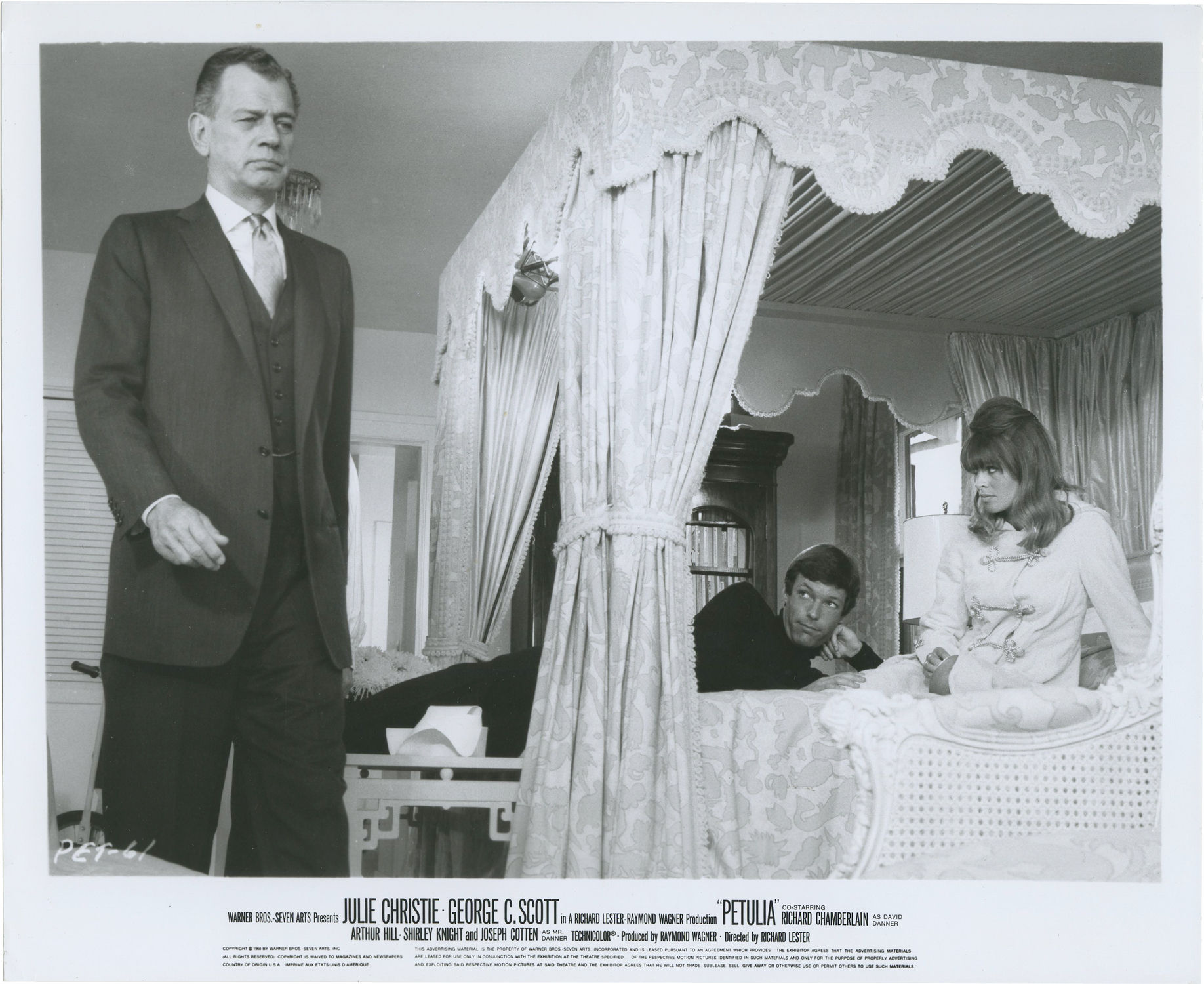 Petulia (3 original photographs from the 1968 film) by Richard Lester ...