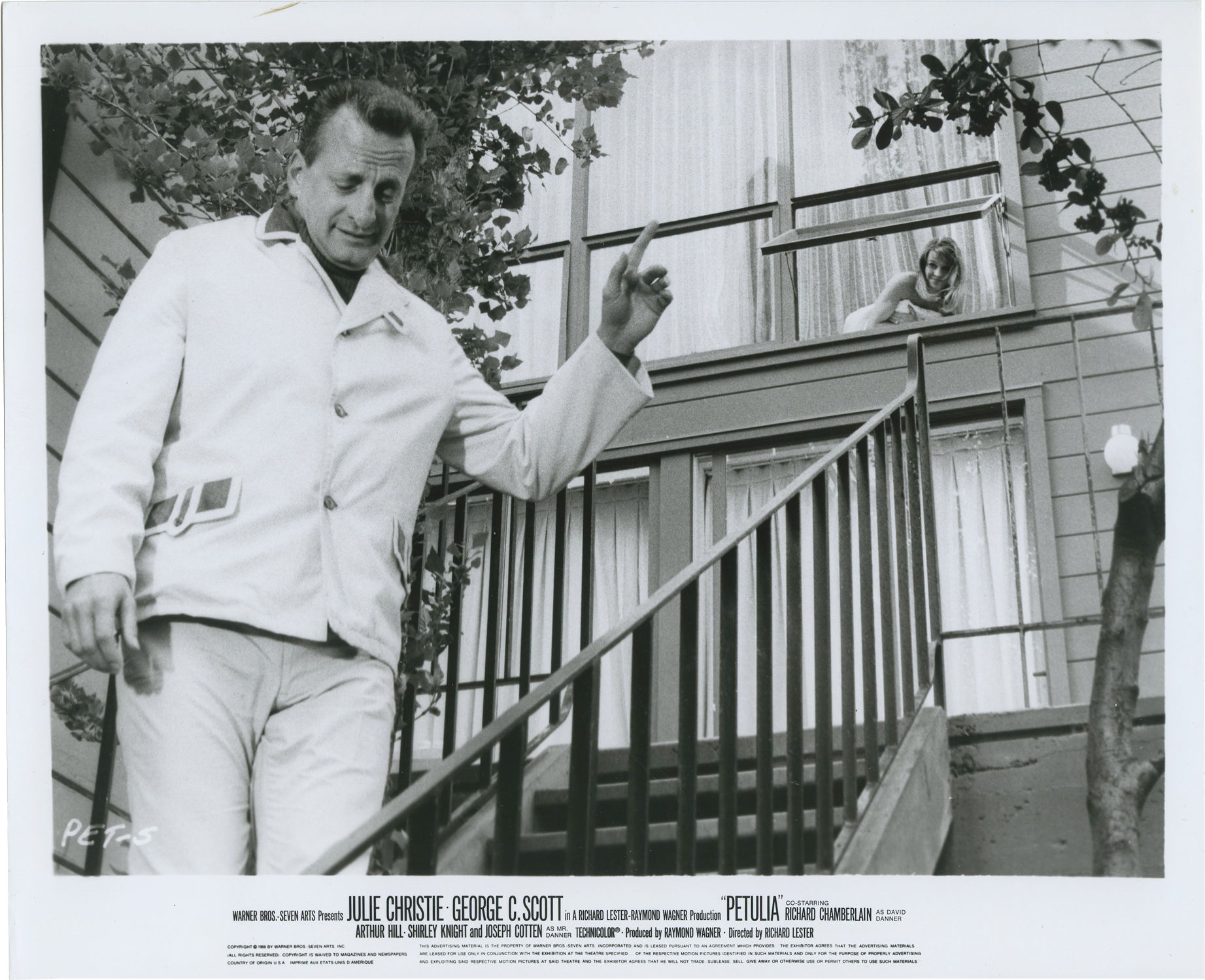Petulia (3 original photographs from the 1968 film) by Richard Lester ...