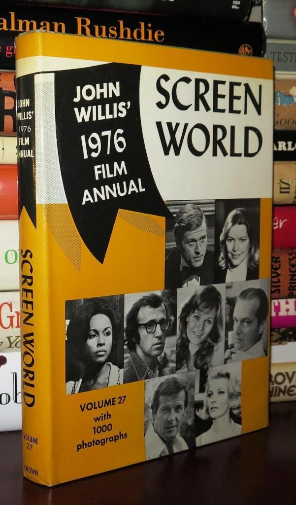 SCREEN WORLD FILM ANNUAL 1976, VOL. 27 by Willis, John | Hardcover ...