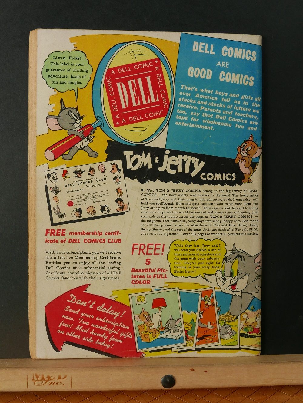 Tom and Jerry Comics #79 by Lynn Karp and Harvey Eisenberg, Vivie Risto ...