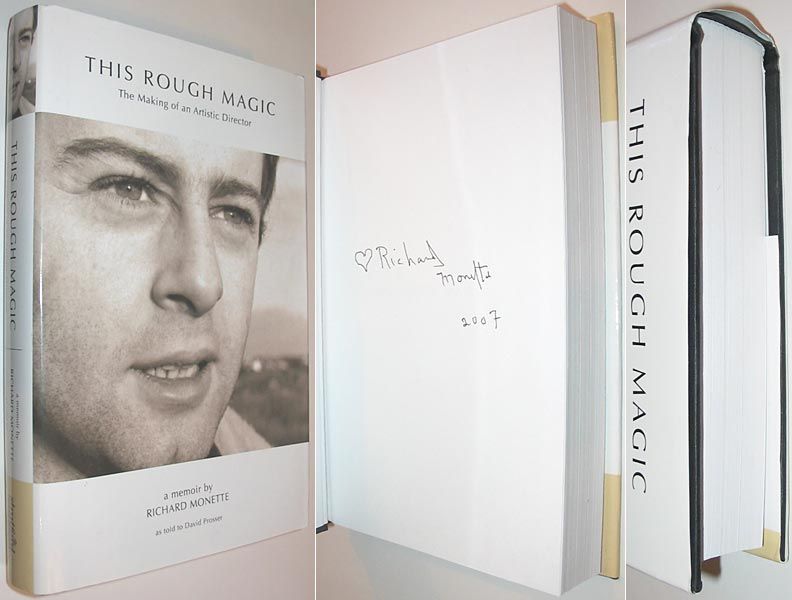 BIBLIO | This Rough Magic : The Making of an Artistic Director SIGNED A ...