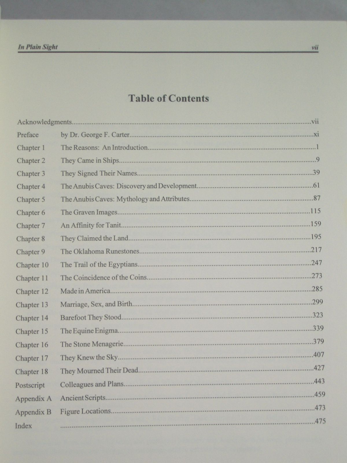 In Plain Sight: Old World Records in Ancient America by Farley, Gloria ...