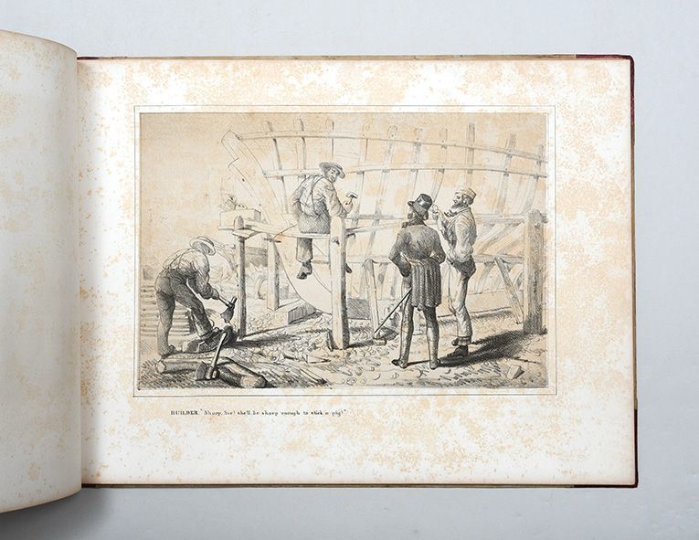 BIBLIO | Mr. Hardy Lee, His Yacht. Being XXIV Sketches on Stone, by ...