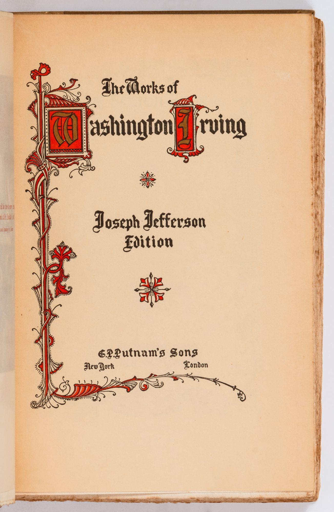 The Works of Washington Irving (40 Volumes) by IRVING, Washington ...