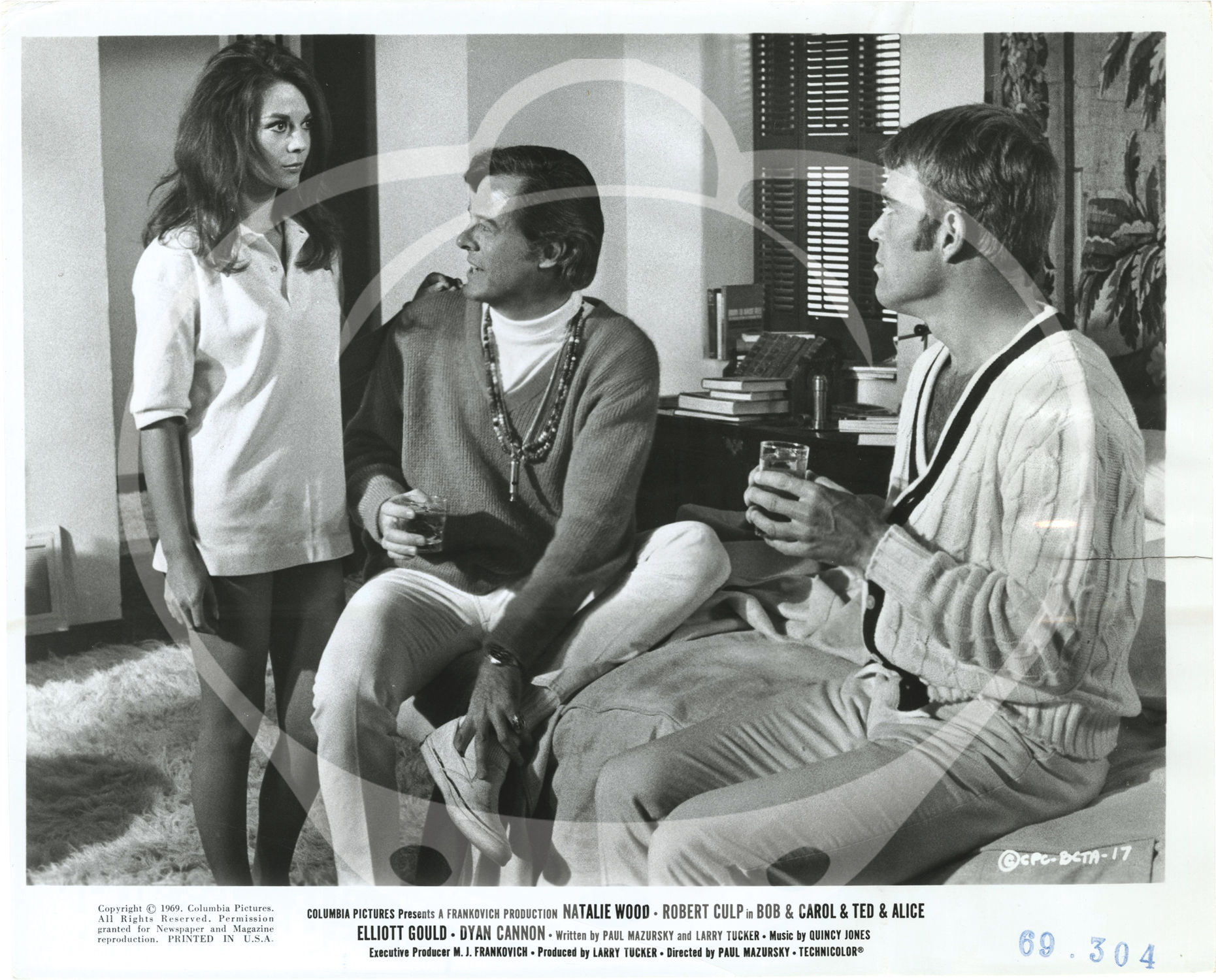 Dyan Cannon Bob Carol Ted Alice