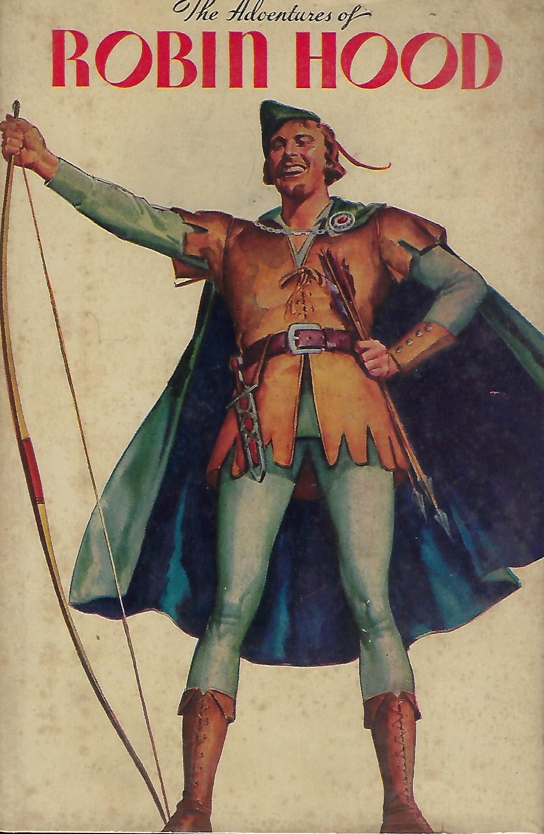 The Adventures Of Robin Hood By Henry Gilbert Hardcover Reprint Edition Errol Flynn Image