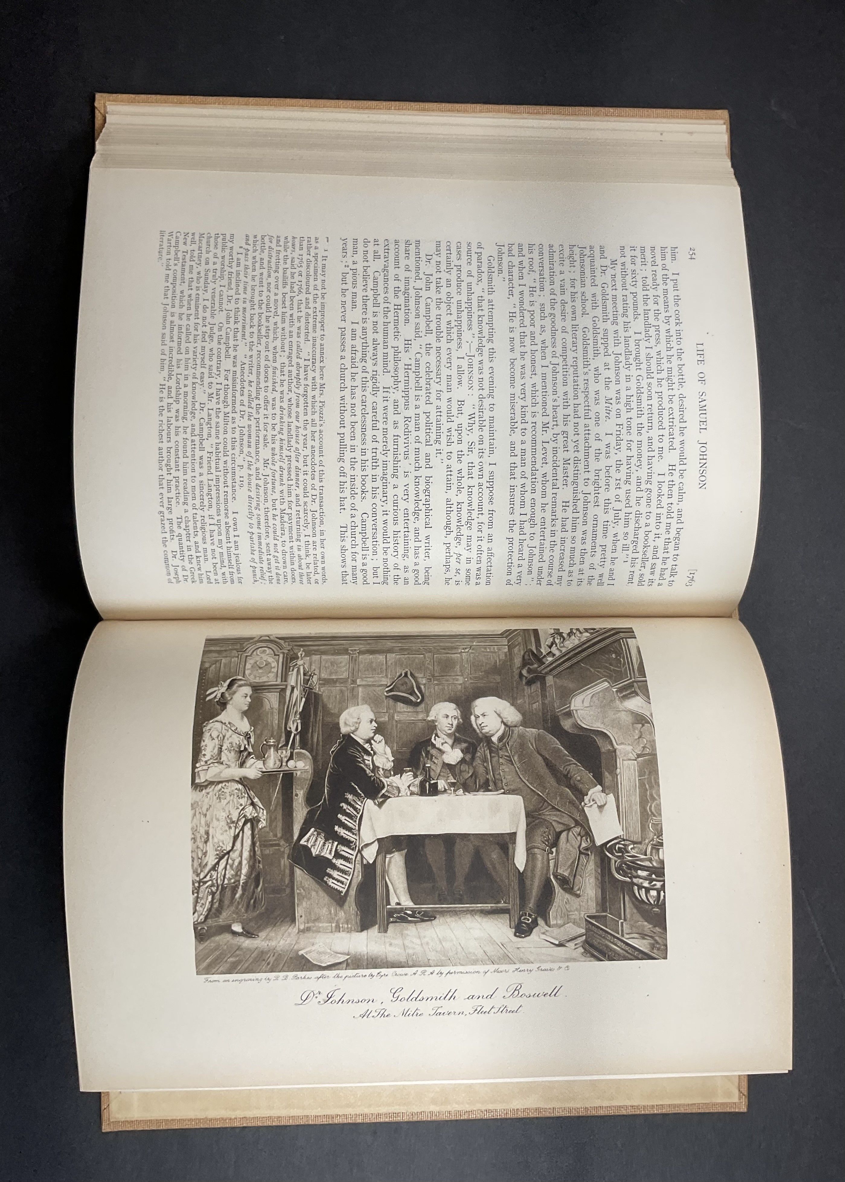 The Life of Samuel Johnson, Newly Edited with Notes by Roger Ingpen [3 ...