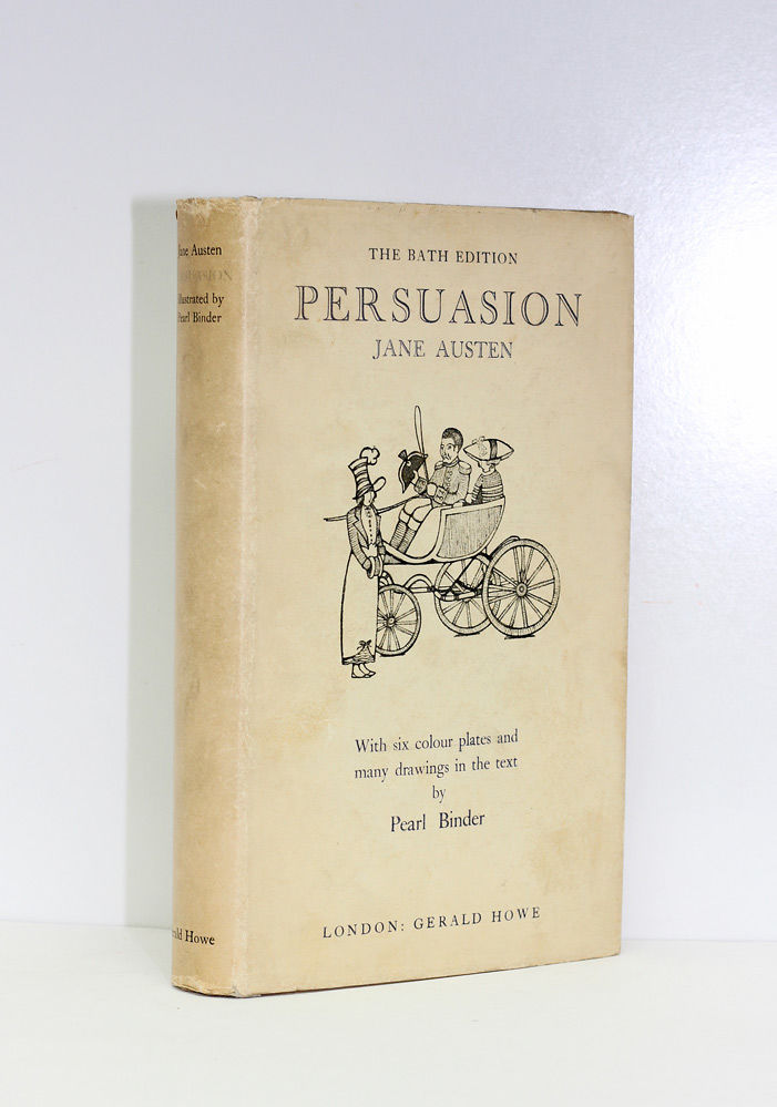 Persuasion by Jane Austen | Decorative Cloth | 1928 | Gerald Howe | Biblio