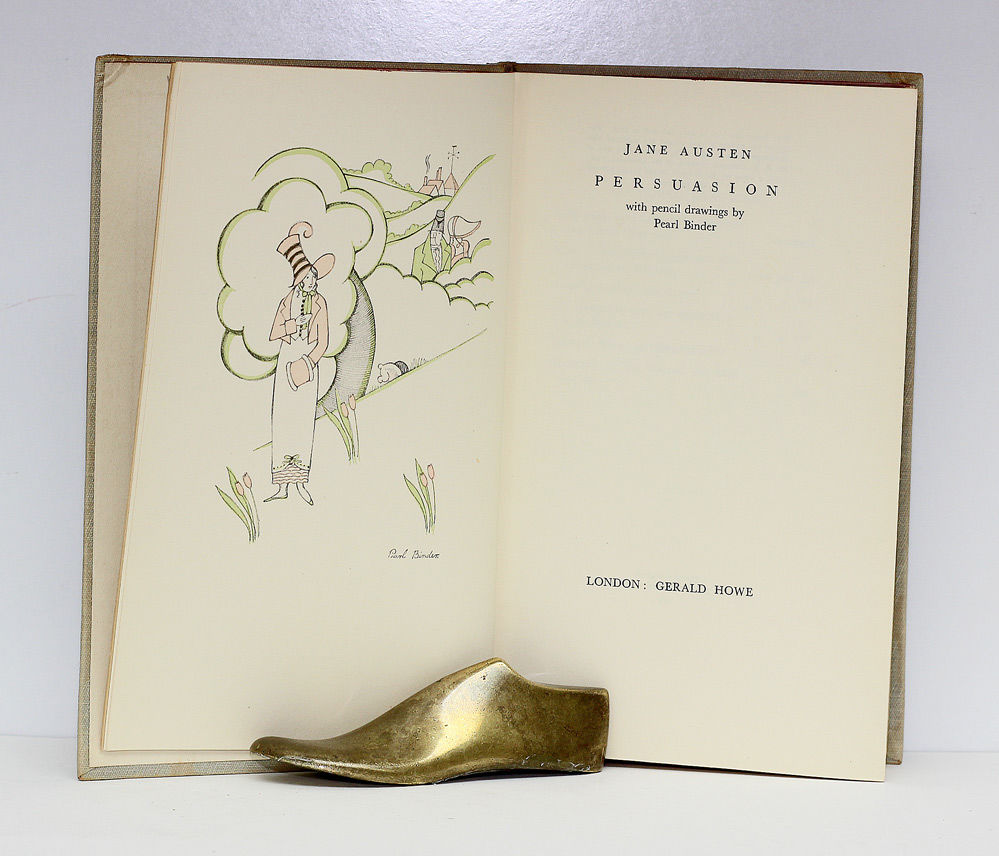 Persuasion by Jane Austen | Decorative Cloth | 1928 | Gerald Howe | Biblio
