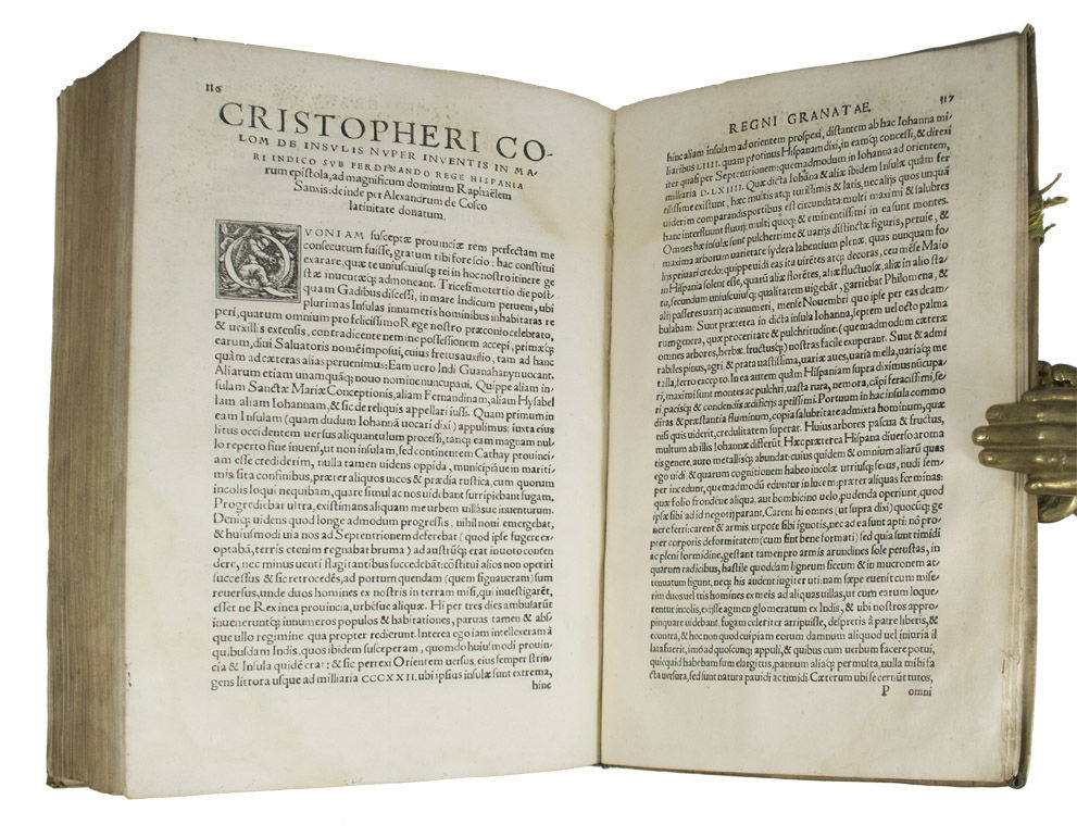 Columbus Letter to Rafael Sanchez by COLUMBUS, Christopher | 1533 ...